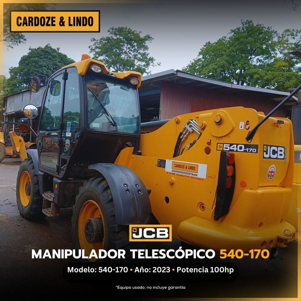Manipulador Telescopico 540-170 JCB Usado | Cardoze y Lindo